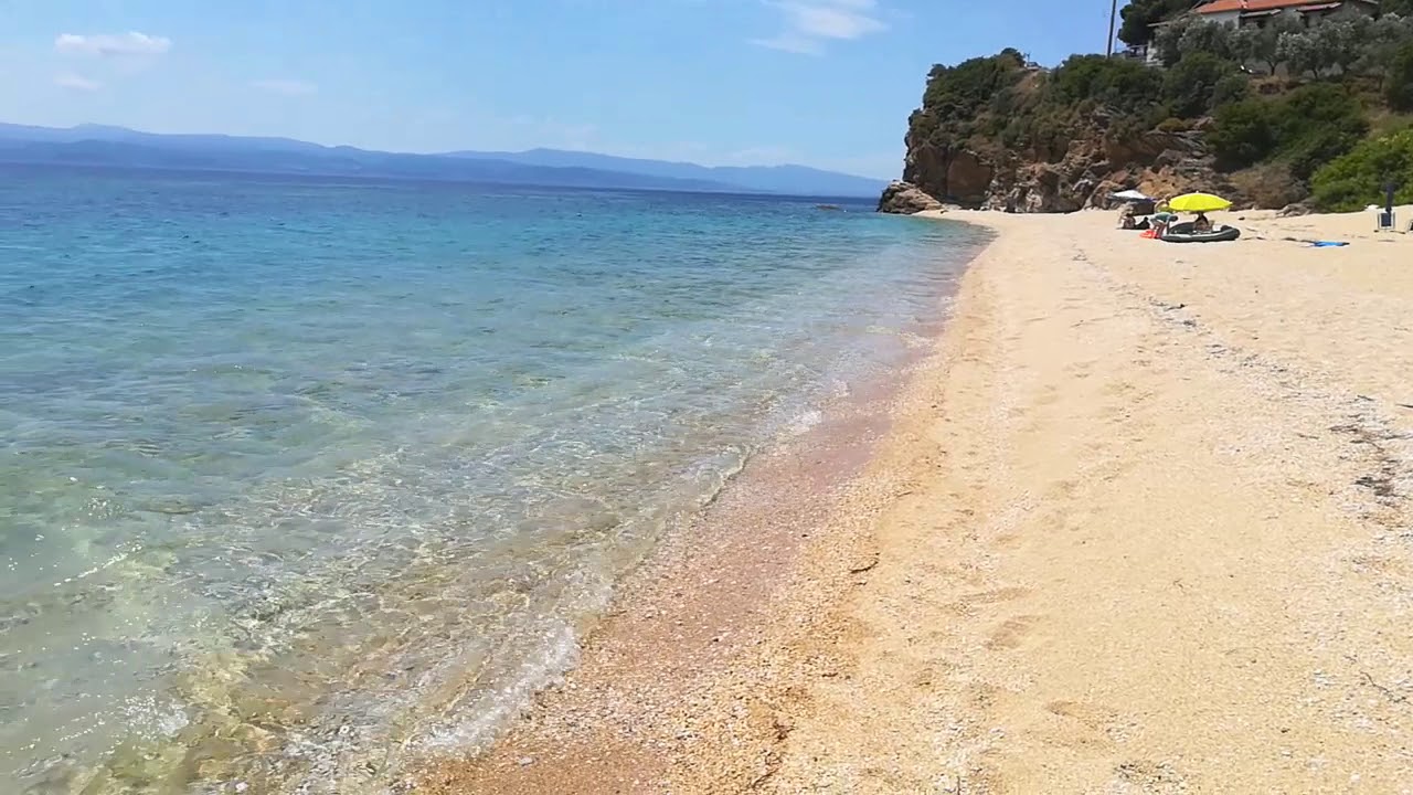 Volos Greece - Micro beach - Pelion Mt. - YouTube