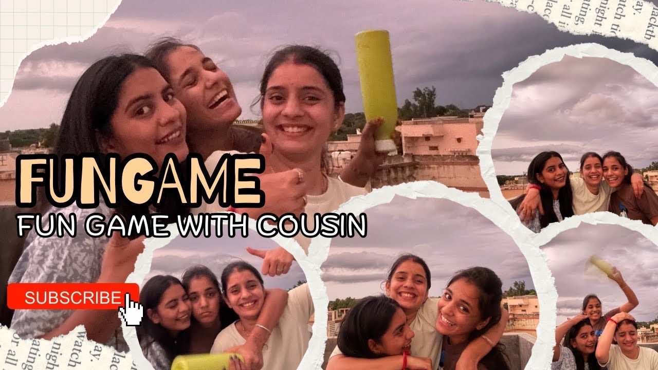 Fun Games with cousins 🎀👍 - YouTube