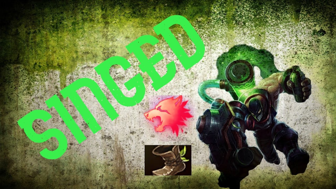 Gameplay Singed TOP - YouTube