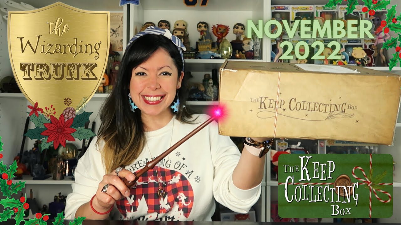 🎄THE WIZARDING TRUNK | The Keep Collecting Holiday Box | November 2022🎄 ...
