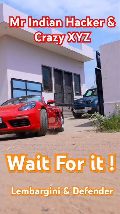 Lamborghini & Defender Rough Driving Mr Indian Hacker & Crazy XYZ #shorts #shortsfeed #crazyxyz ...
