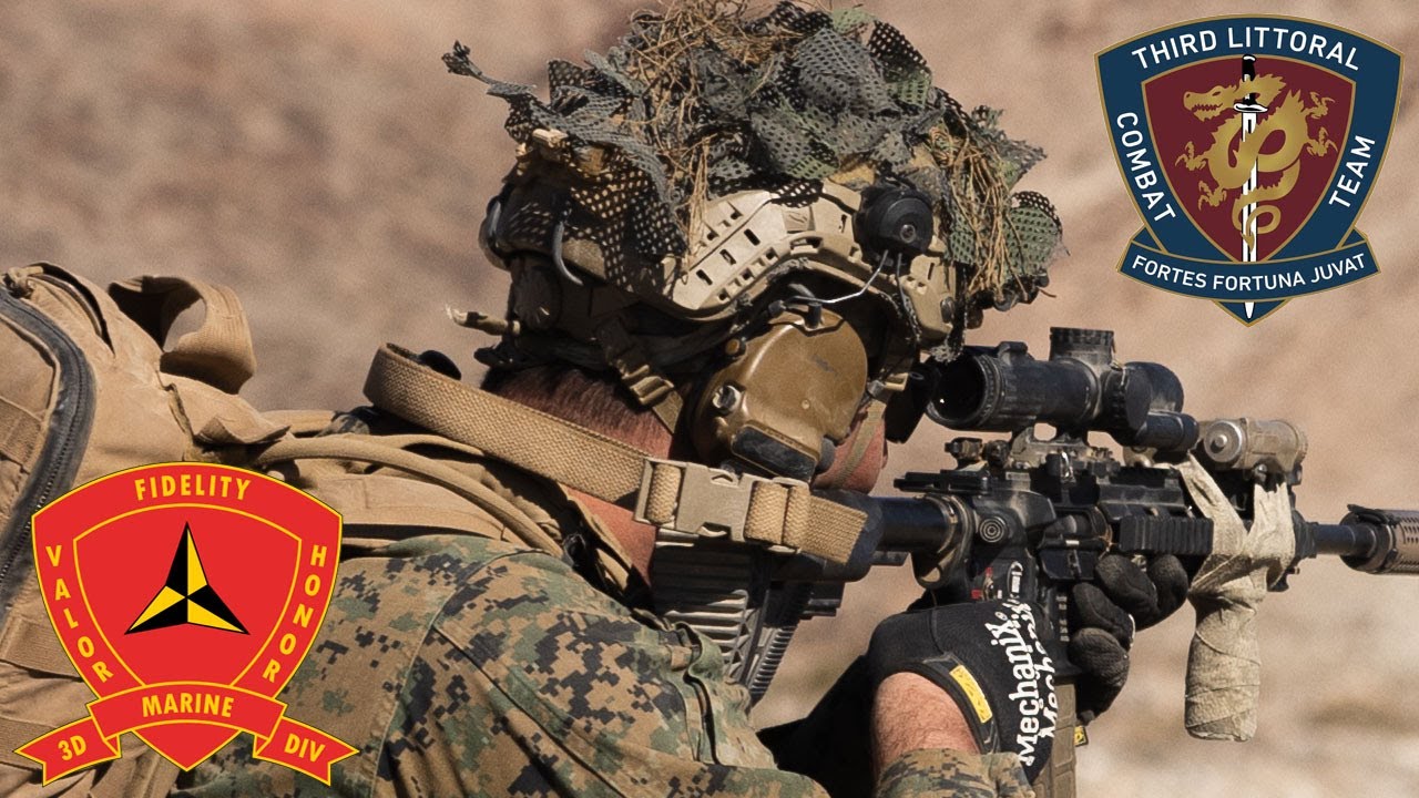 U.S. Marines 3d Littoral Combat Team, Company Attacks at Pohakuloa ...