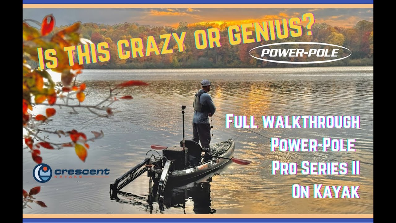Power-Pole Pro Series II Shallow Anchors on Crescent Shoalie Bass ...