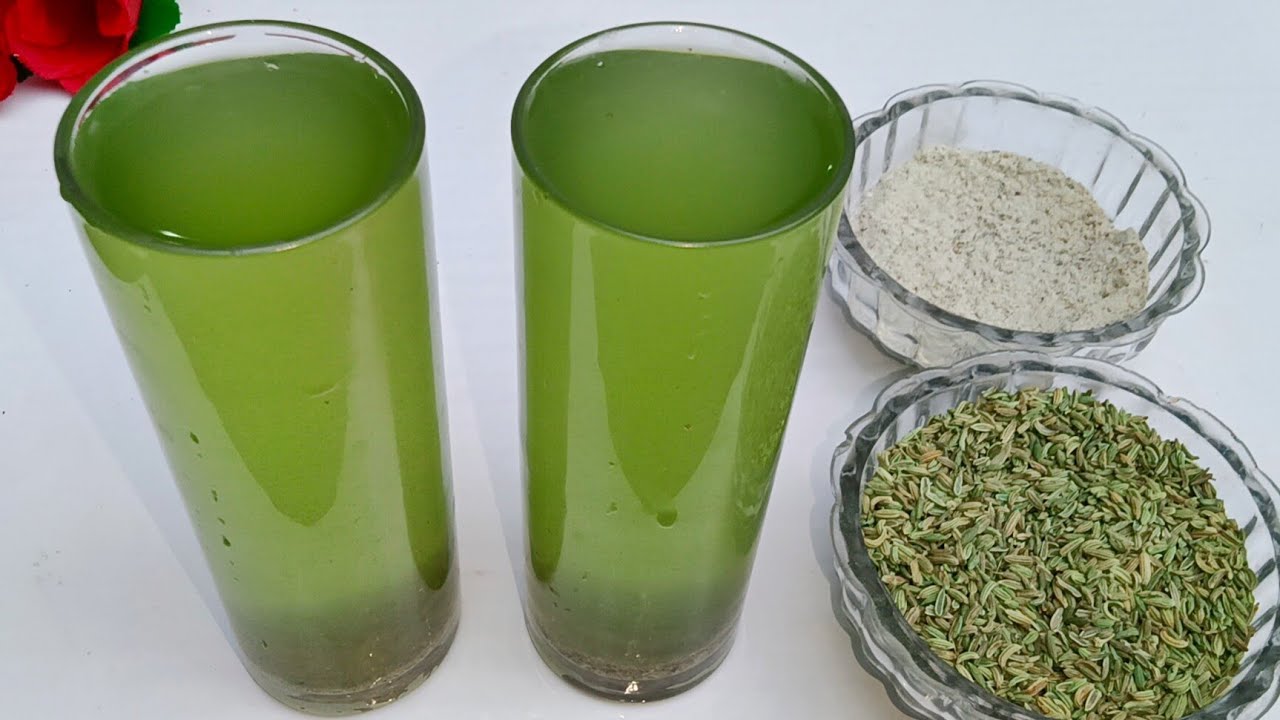 Saunf Sharbat Recipe|Viral fitness coach Nitesh Soni's Summer drink ...