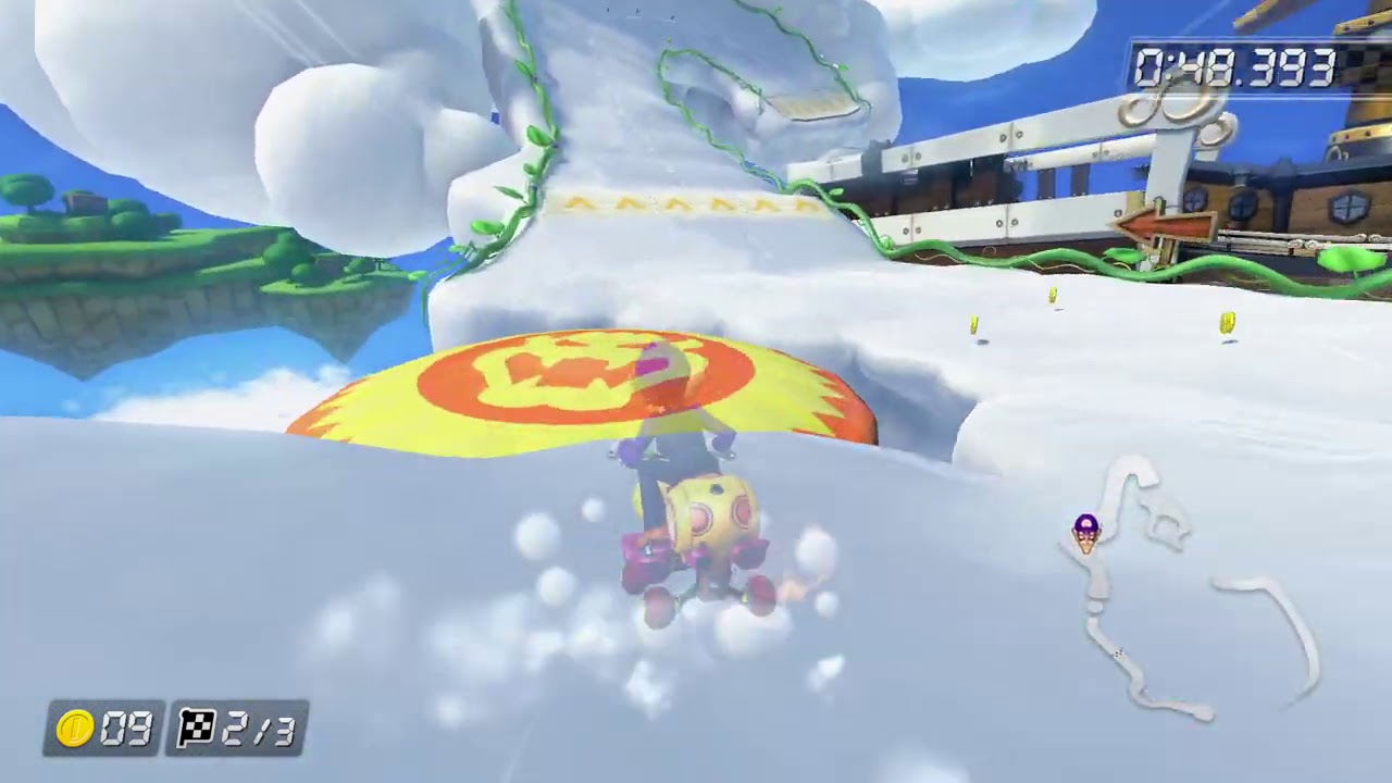 Cloudtop Cruise [150cc] - 2:00.748 - Atelier.CC (Mario Kart 8 Deluxe ...