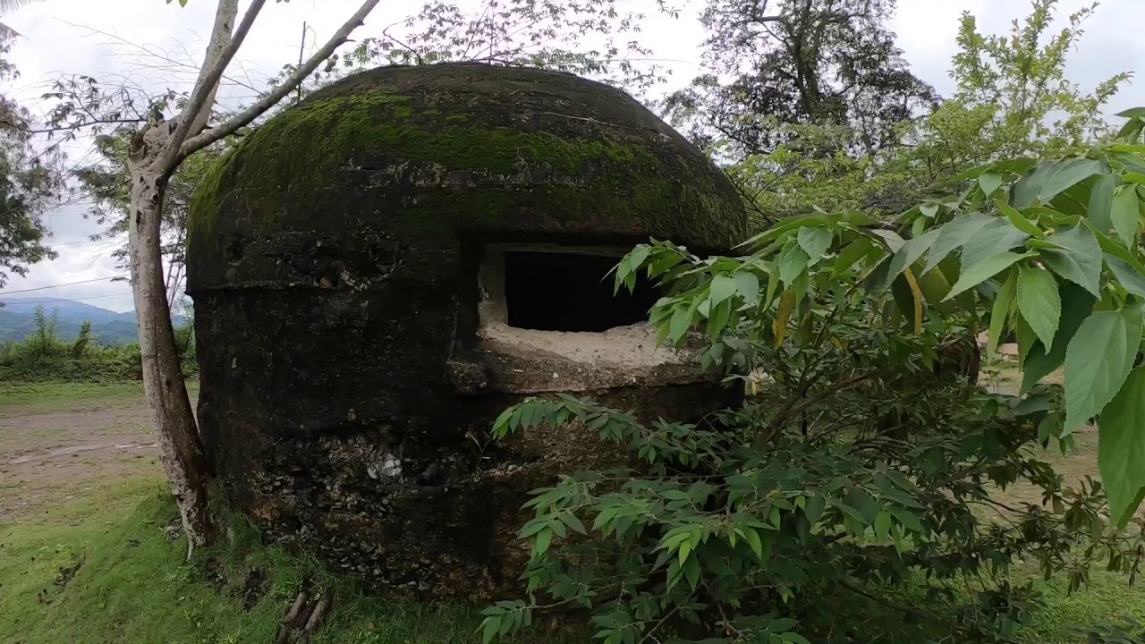 Japanese pillbox during world war 2 occupation in the philippines(raw ...