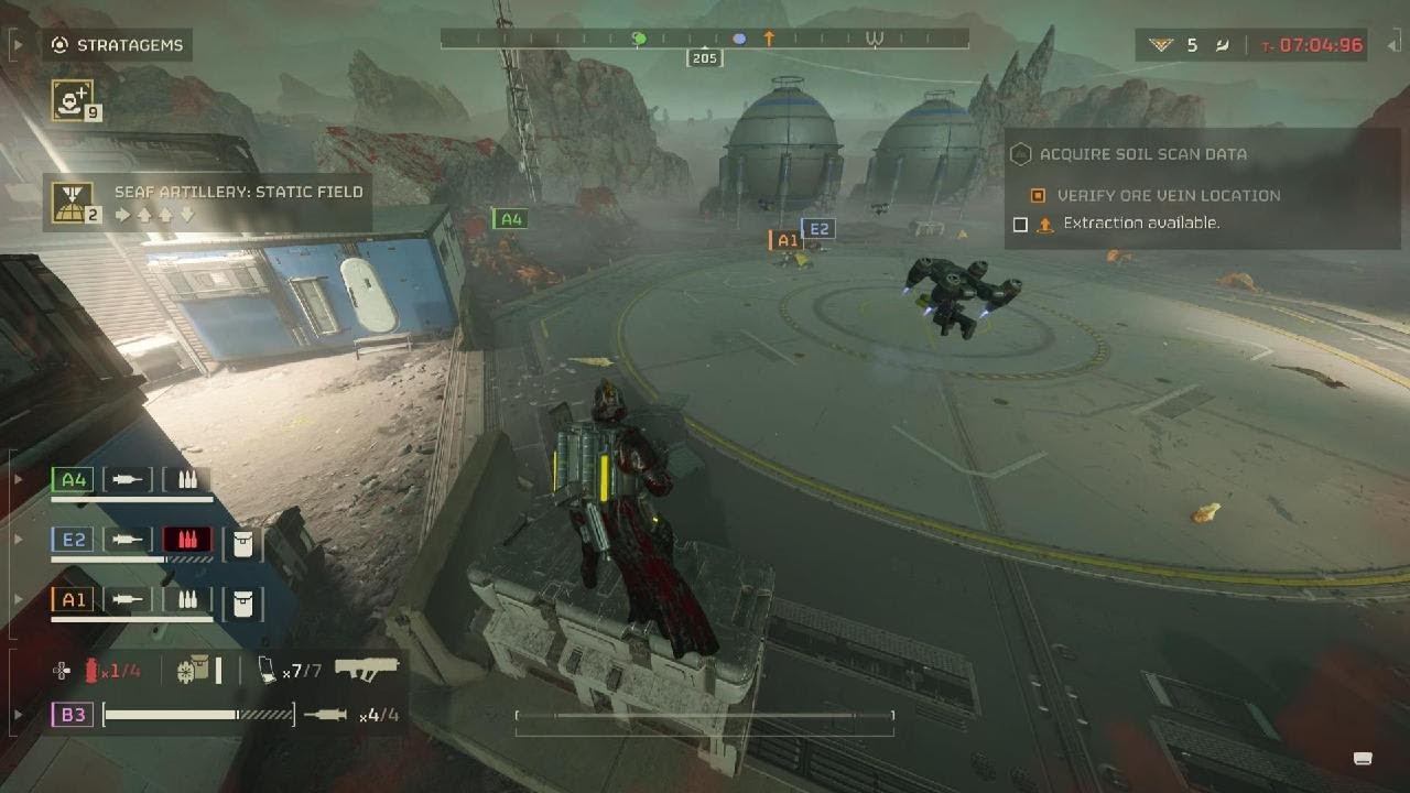 HELLDIVERS 2 waiting for extaction be like... - YouTube