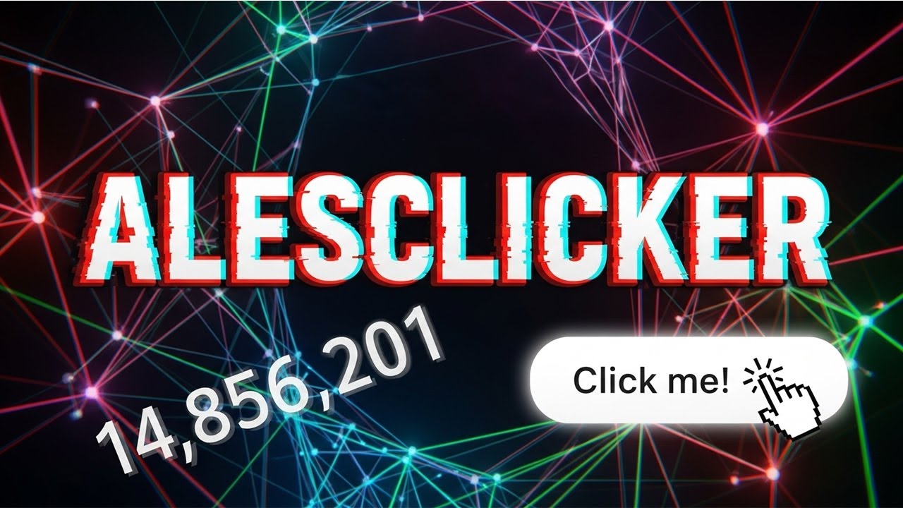 GLOBAL CLICKER? / Live stream / click counter | AlesClicker - YouTube