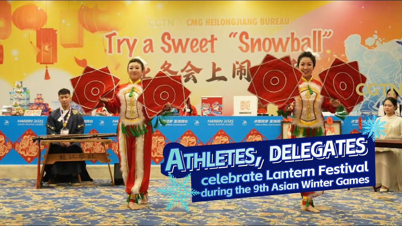 Athletes, delegates celebrate Lantern Festival at Asian Winter Games ...
