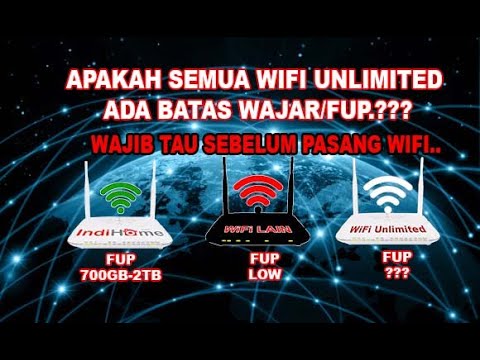 Wifi Unlimited Tapi Kok Ada Batas FUP, Ketahui Internet Rumah Terbaik ...