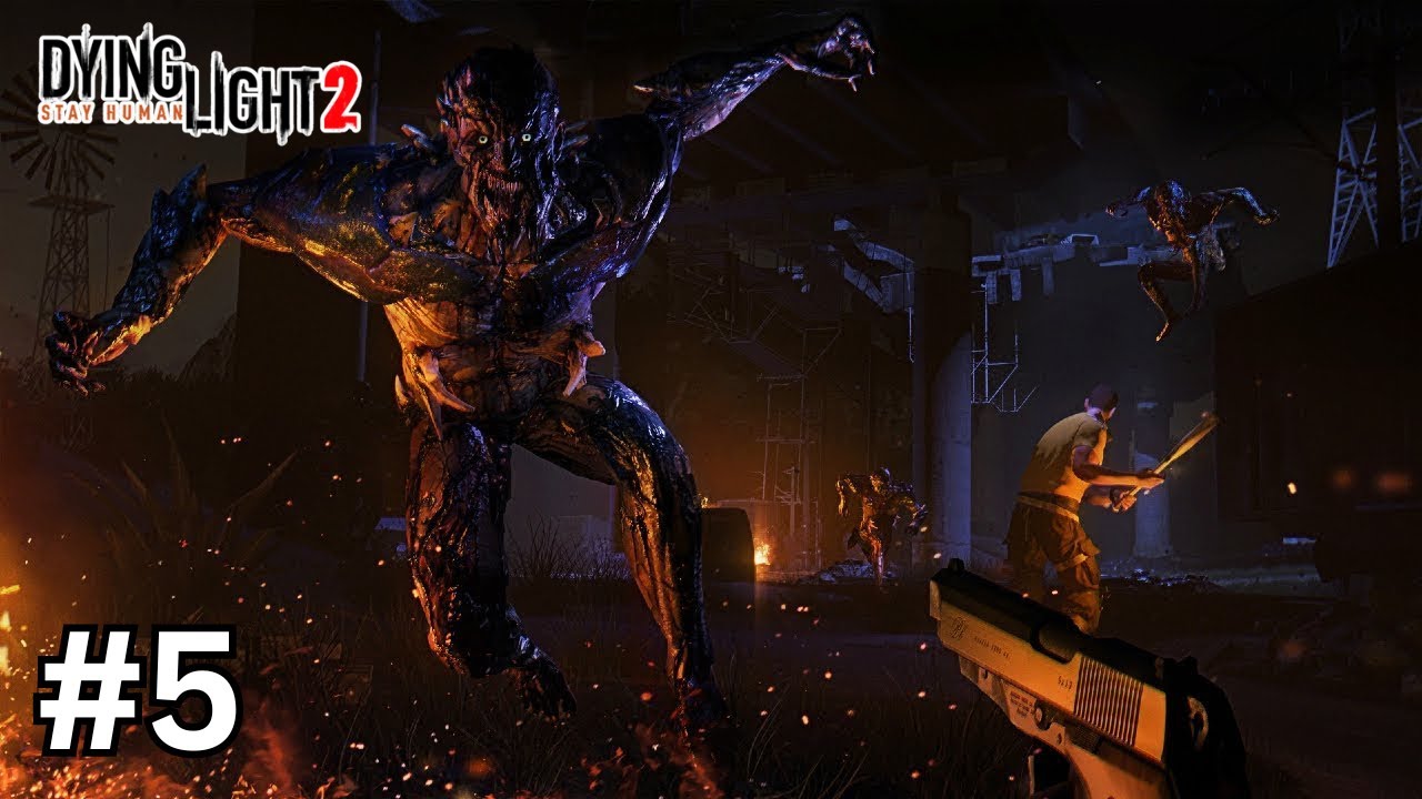 Zombie Chase in the Night | Dying Light 2 Gameplay #05 - YouTube