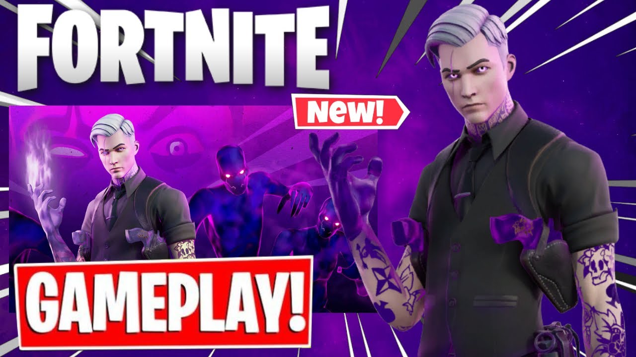 SHADOW MIDAS Skin Gameplay In Fortnite - YouTube