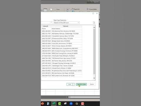How to convert your data text to excel 👉 #excelshorts - YouTube