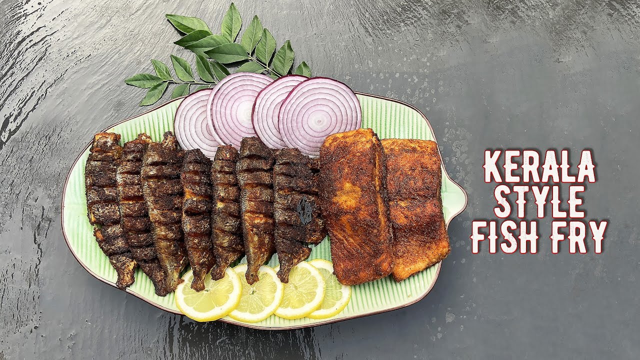 Kerala Style Fish Fry Recipe - Three Ways | കേരള സ്റ്റൈലിൽ മീൻ വറുത്തത് ...