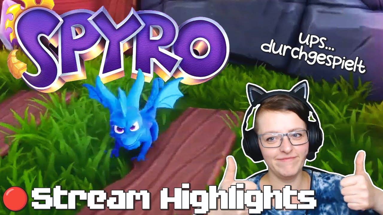 Ups, durchgespielt! ・ Spyro 2 Reignited Trilogy ★ Stream Highlights ...