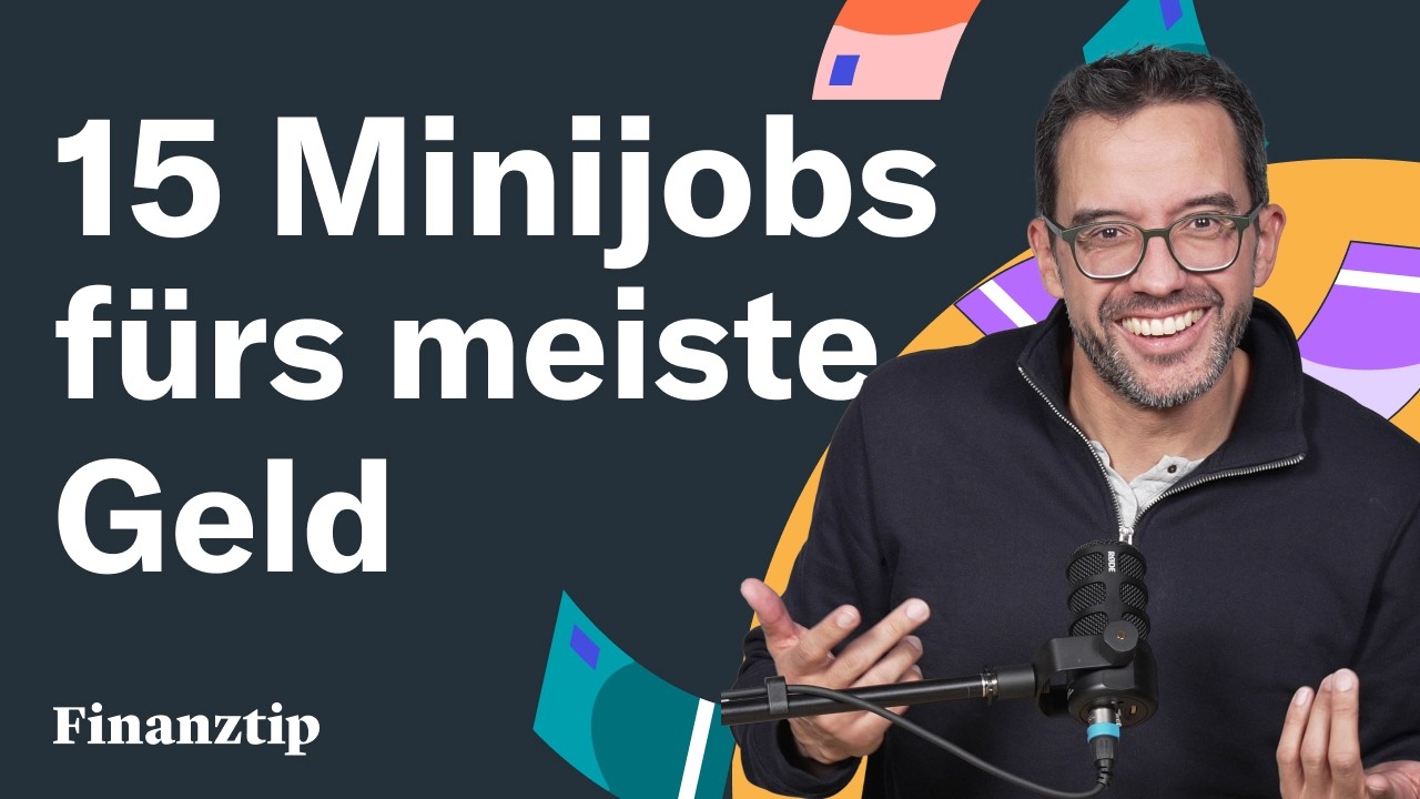 Die besten Minijobs 2025: 556€ steuerfrei verdienen mit Nebenjob - YouTube
