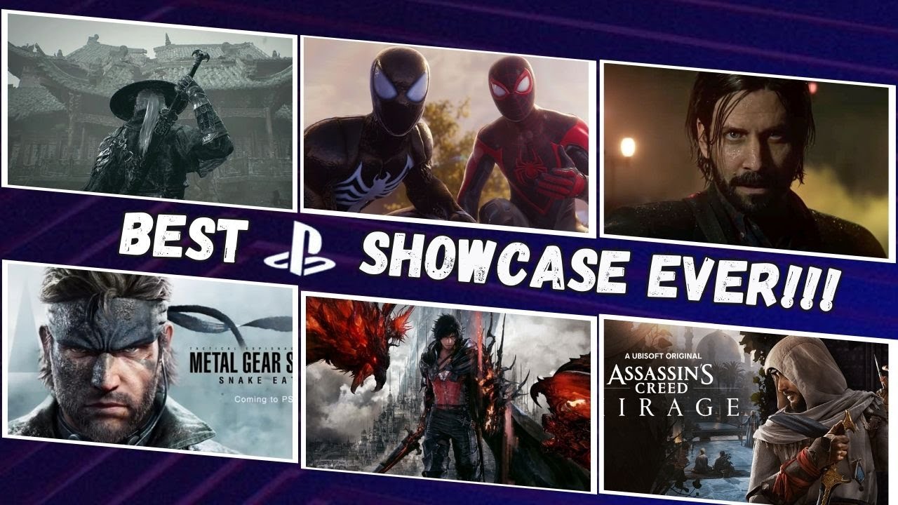 BEST PlayStation Showcase EVER! - YouTube