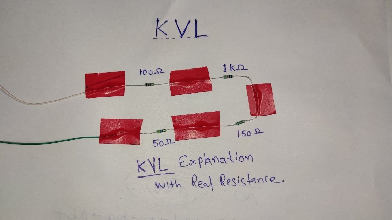 KVL Experiment || KVL Practical demonstration || KVL Explanation in ...