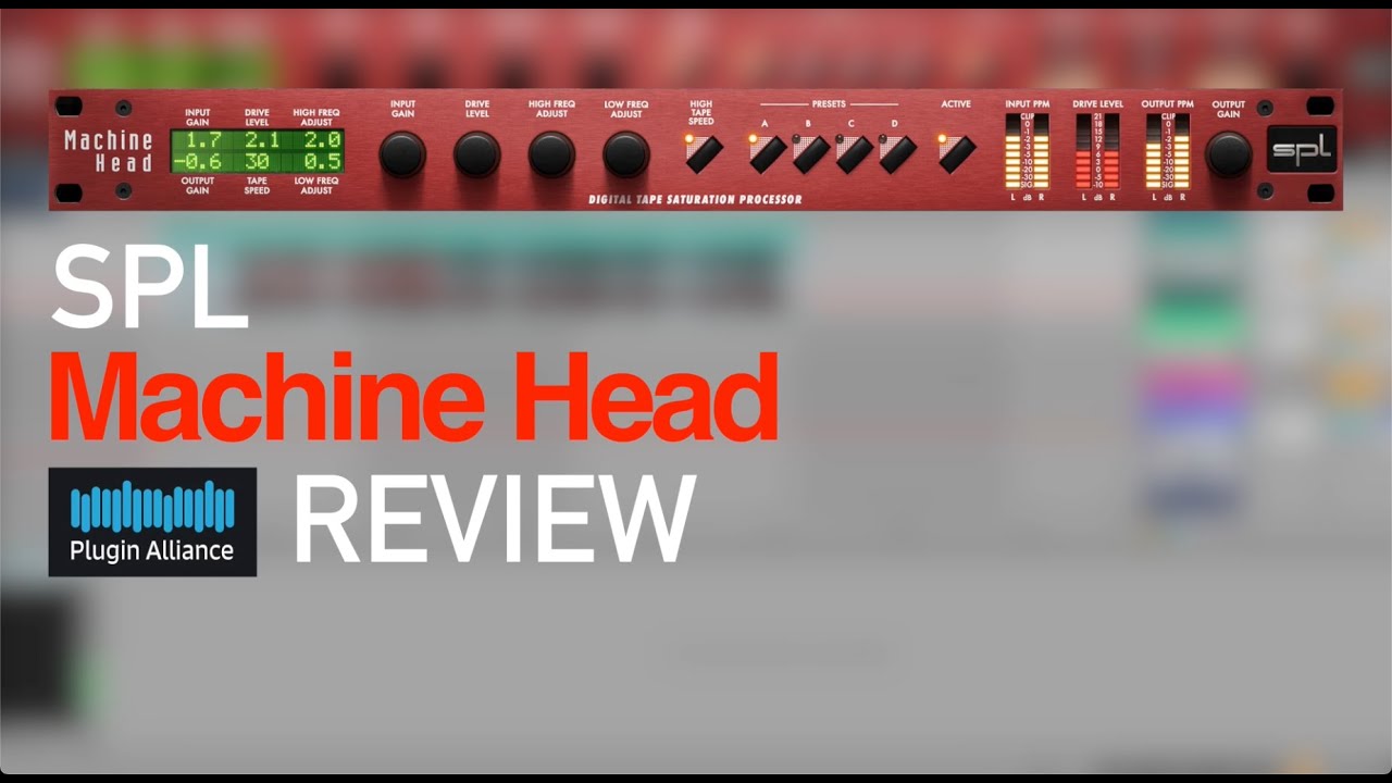 SPL Machine Head / Plugin Alliance REVIEW - YouTube