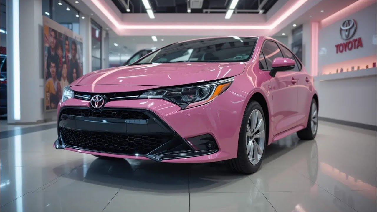 Pink Toyota Corolla Like Never Before😱🔥 - YouTube