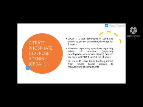 Citrate phosphate Dextrose Anticoagulant usage in Blood Banks ...