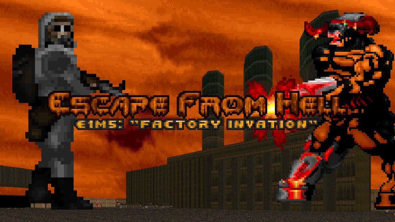[Nugget Doom] "Escape From Hell" - E1M5: "Factory Invation" - YouTube
