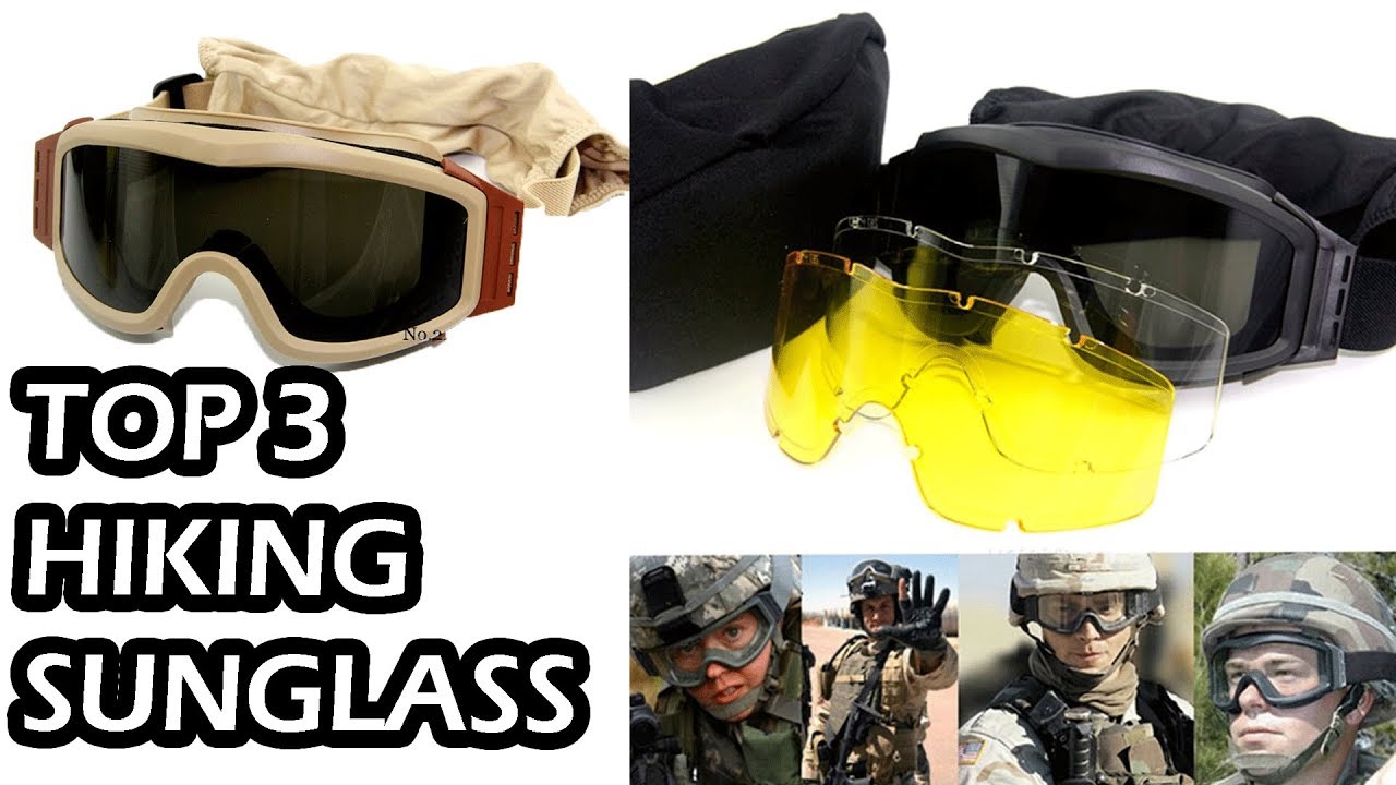 3 Military Goggles Army Sunglasses | hiking sunglasses !! - YouTube