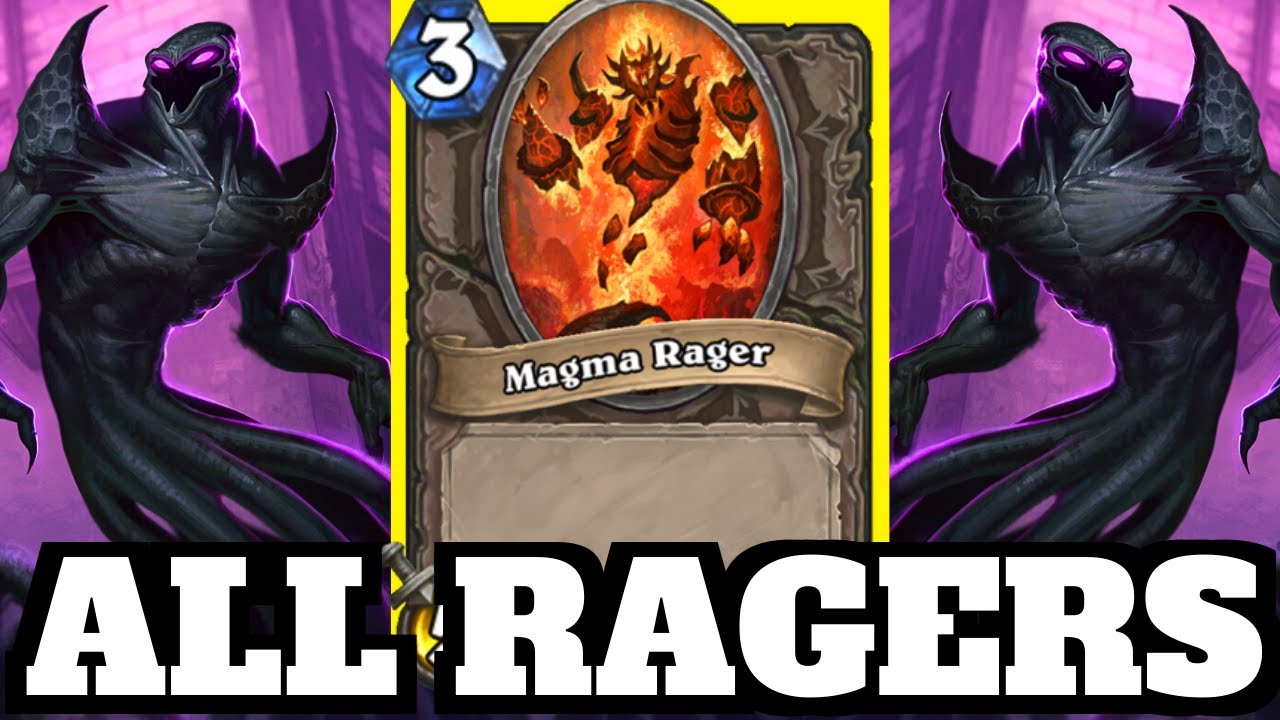 This is OUTRAGEOUS! ALL Ragers in 1 Deck?! | Hearthstone - YouTube
