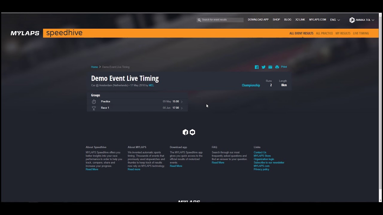How to upload results from Orbits to Speedhive - YouTube