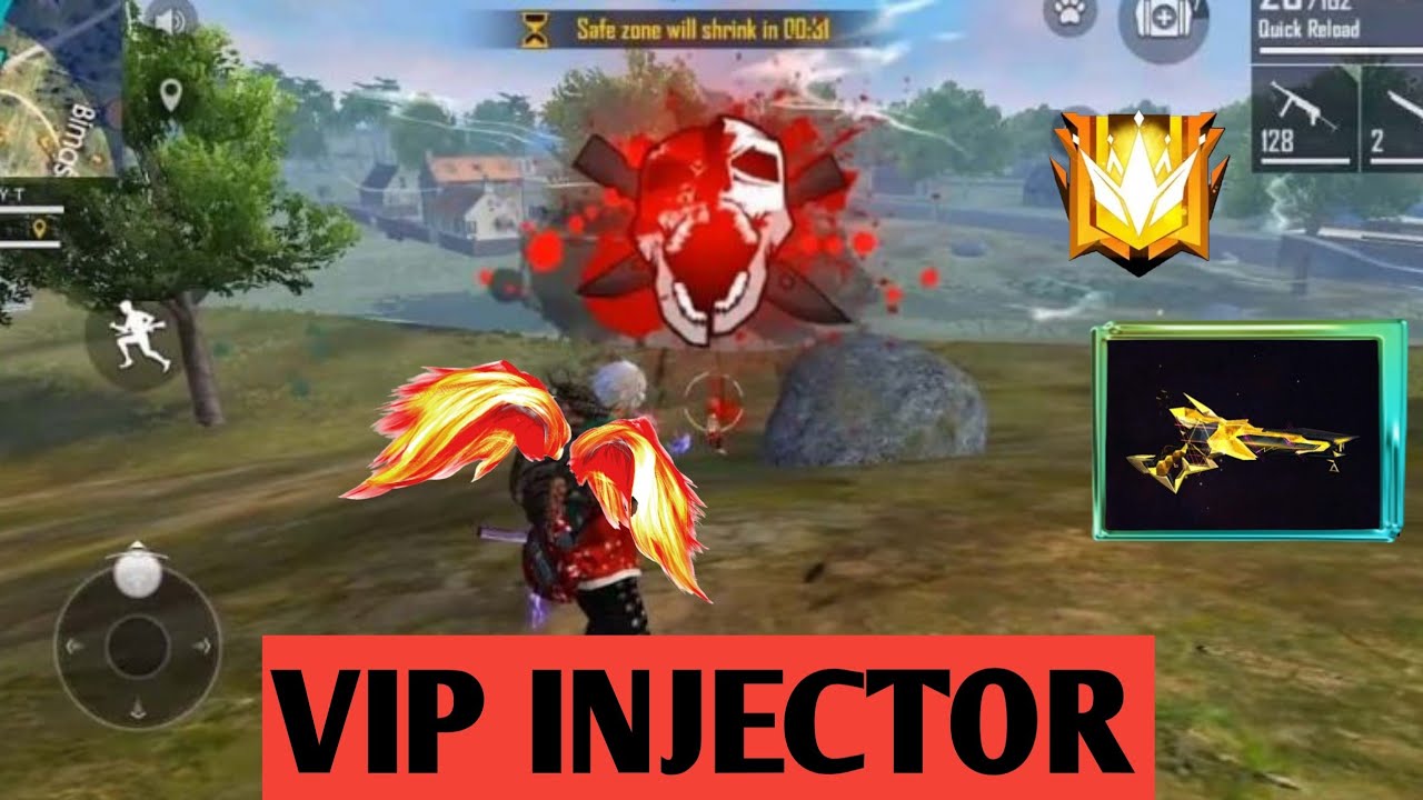 FREE FIRE LATEST VIP INJECTOR || PLAYER FF - YouTube