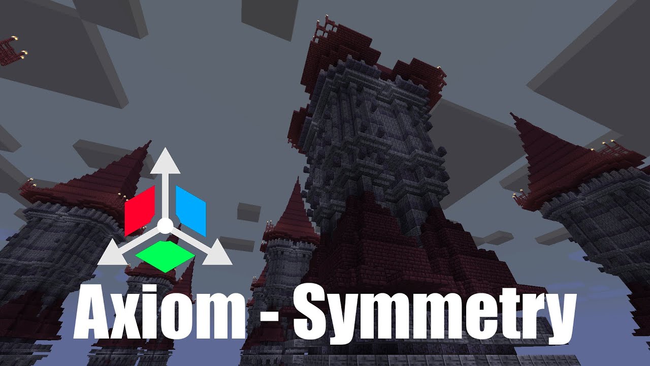 Minecraft - Axiom Mod - Tower Symmetry - YouTube