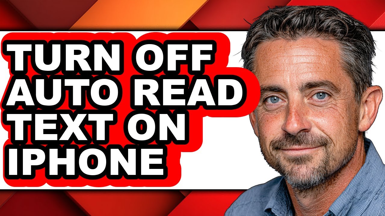 How to Turn Off Auto Read Text on Iphone (only Way) - YouTube