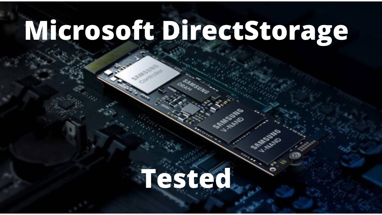 DirectStorage On vs DirectStorage Off | Microsoft DirectStorage 1.0 ...