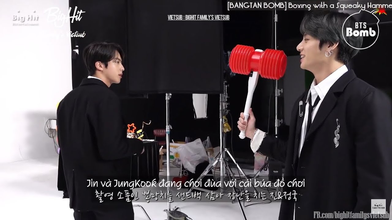 [VIETSUB] 200323 [BANGTAN BOMB] Boxing with a Squeaky Hammer - BTS (방탄 ...