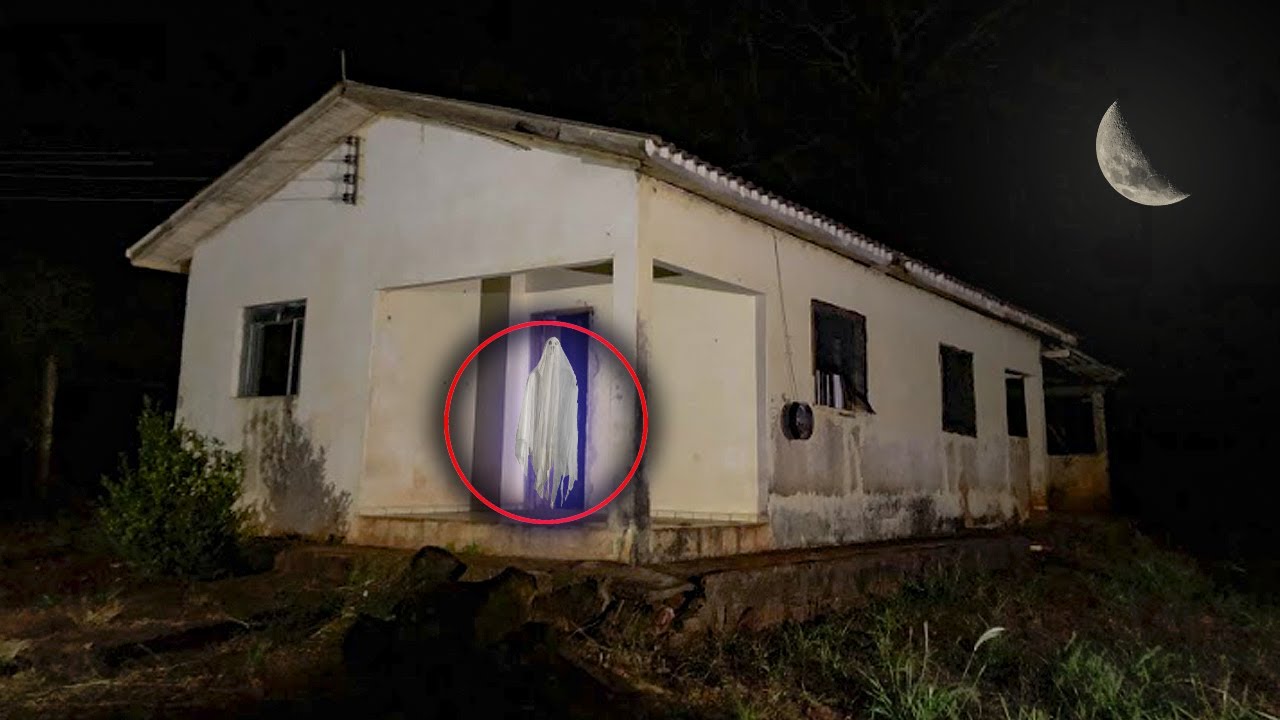 FIQUEI IMPRESSIONADO COM O QUE ACONTECEU DENTRO DESSA CASA ASSOMBRADA ...