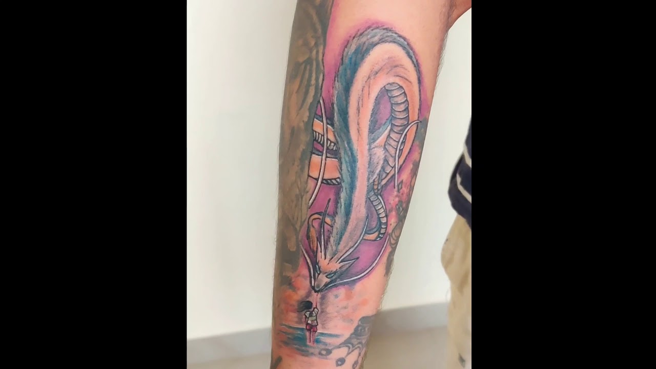 burn skin cover up tattoo - YouTube