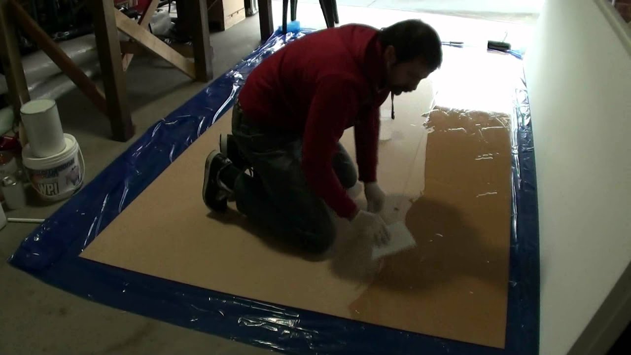 Sandwich benchtop - MDF board and dense polystyrene foam - bonding ...