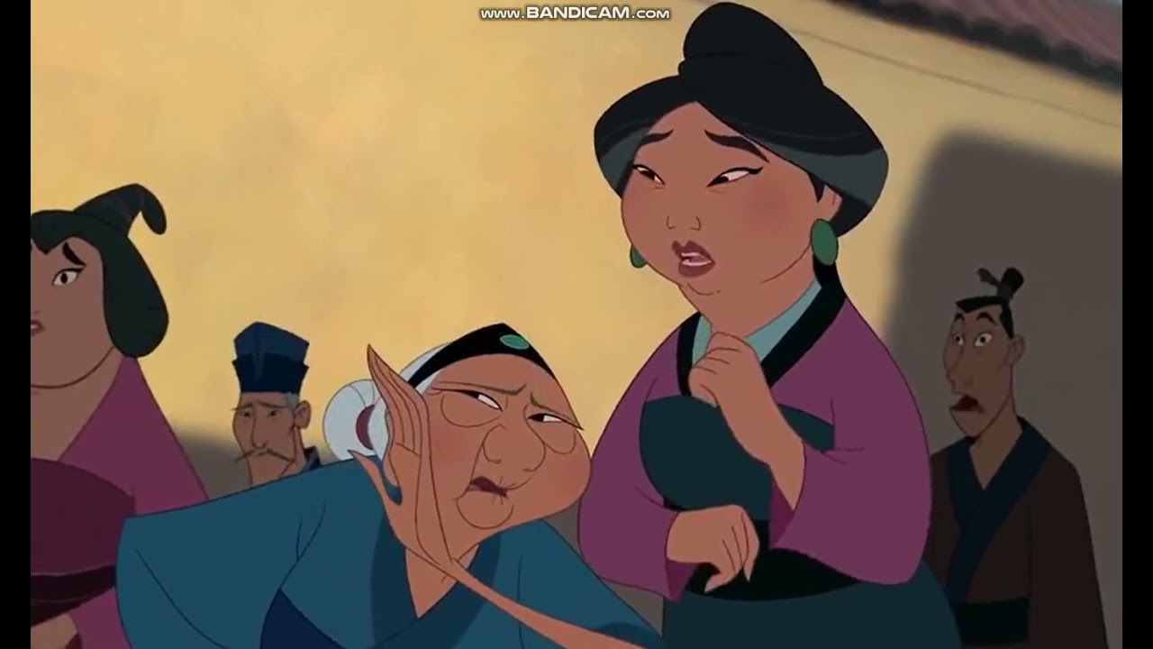 Mulan (1998) - Grandmother Fa - YouTube