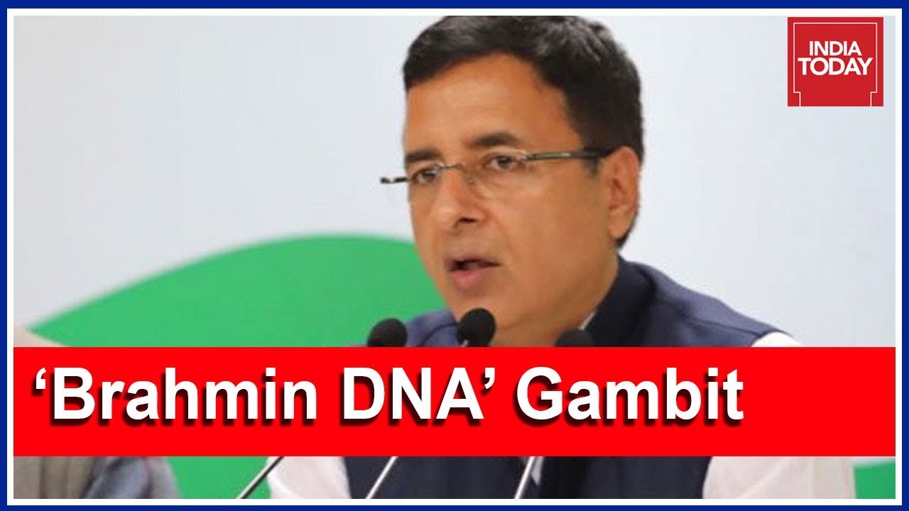 "Brahmin DNA Is In Congress Blood": Congress' Brahmin DNA Card Ahead Of ...