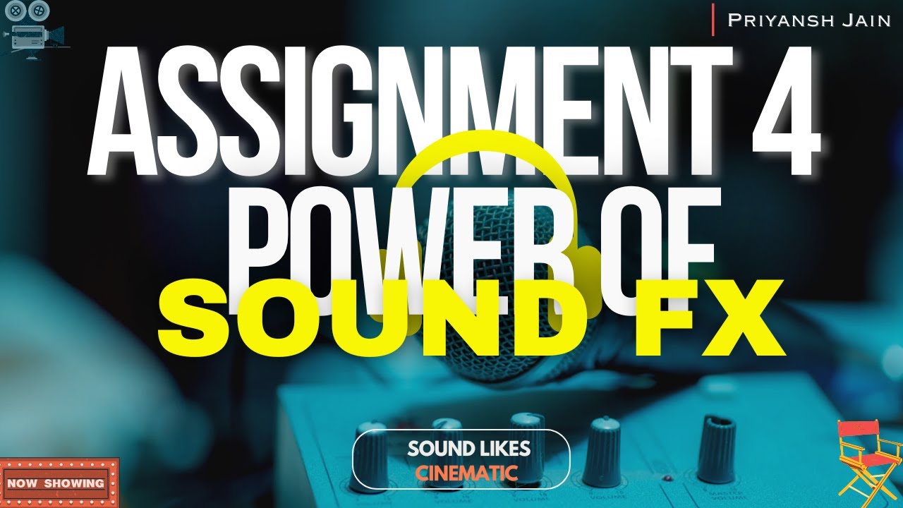 Power of sound fx |@TharunSpeaks assignment 4 of tharun speaks video editing course | basic 3.0 ...