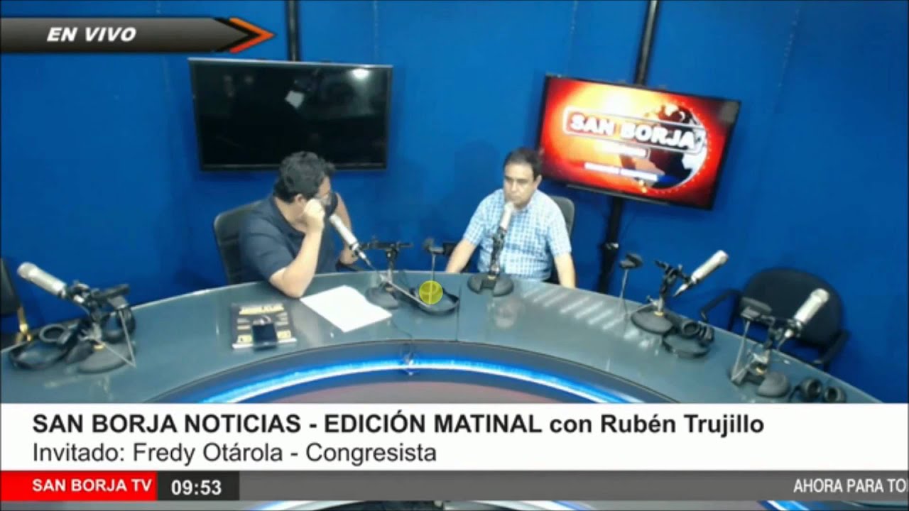 Entrevista con Ruben Trujillo en Radio San Borja - YouTube