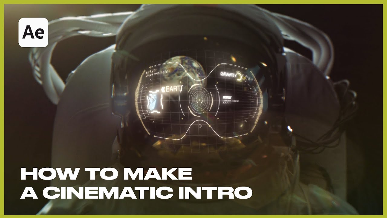 How to create a CINEMATIC Intro in After Effects | Cinematic title ...