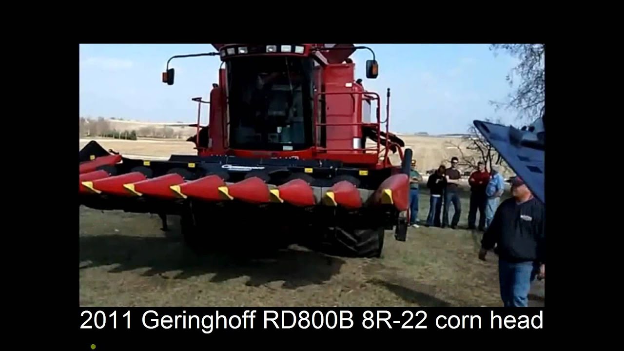 Geringhoff Corn Heads - YouTube