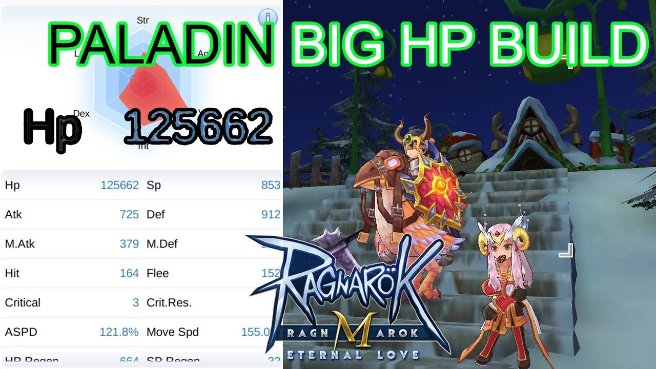Paladin Build TANK - Ragnarok Mobile Eternal Love - YouTube