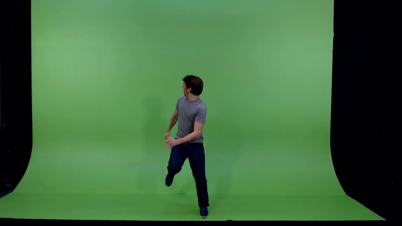 Jerma Green Screen Getting chased - YouTube