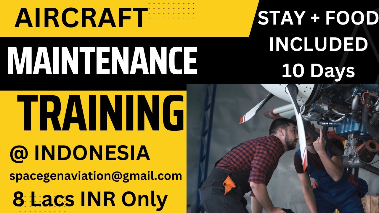 SpaceGen Aviation Aircraft Engine Repair Training - YouTube