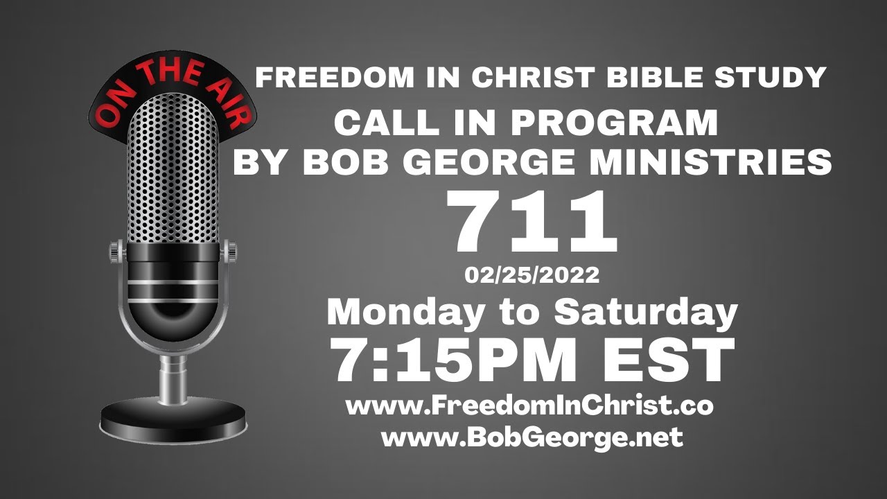 Call In Program by Bob George Ministries P711 | BobGeorge.net | Freedom ...