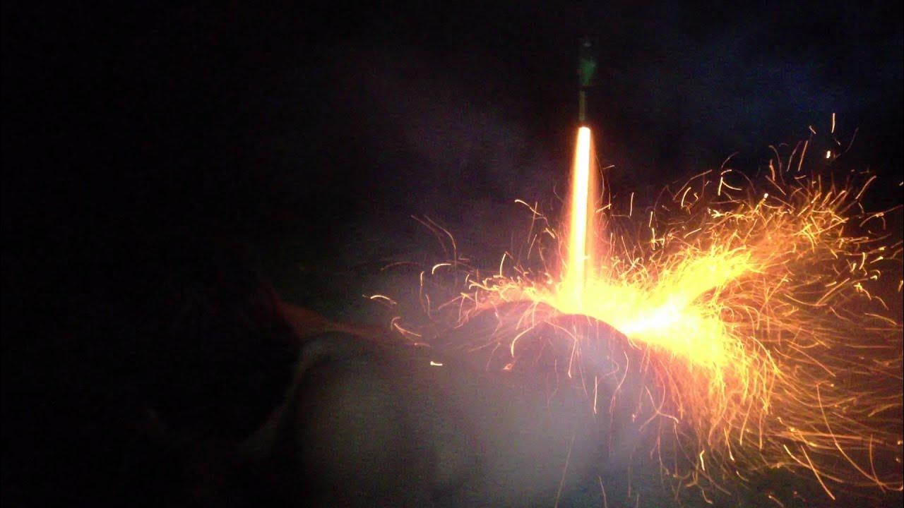 Firework stuck in arse - YouTube