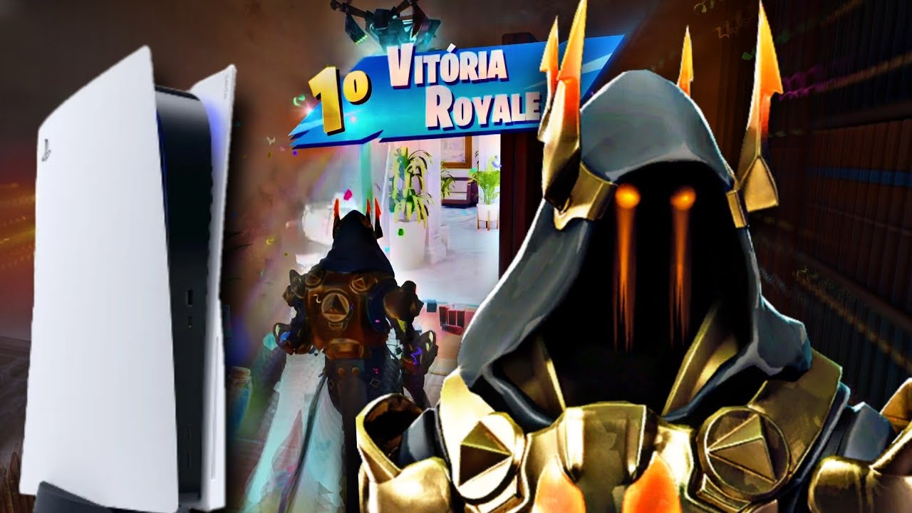 Gold Ice King Skin PS5 Fortnite Gameplay Zero Build (No commentary ...