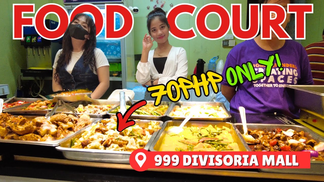 [4K] 999 DIVISORIA MALL FOOD COURT - MURA AT PANG MASA ANG PRESYO NG ...